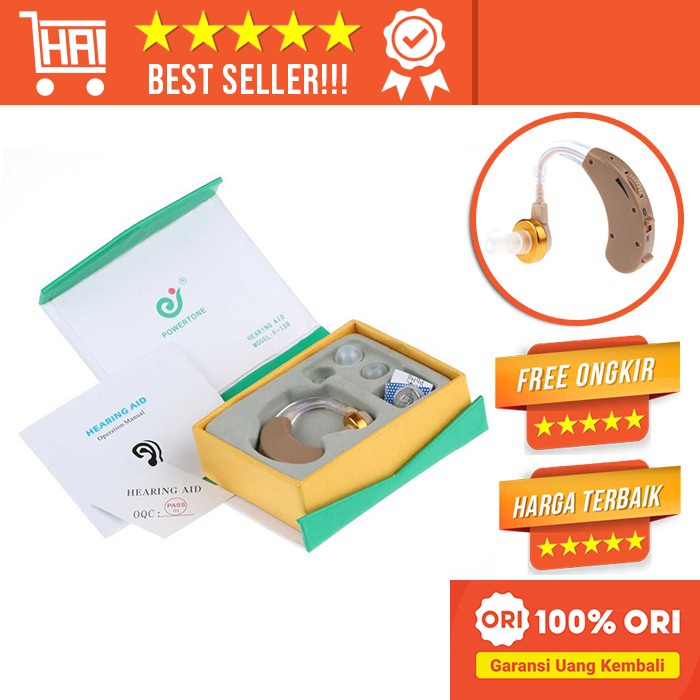 Jual ALAT BANTU PENDENGARAN POWERTONE PENGERAS SUARA POWER TONE TELINGA PEMBANTU DENGAR TLINGA ...