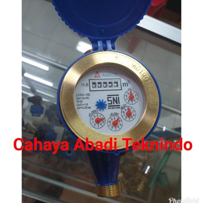 Jual Water Meter Amico 1/2" ( Sni ) Meteran Air Amico (Sni) | Shopee ...