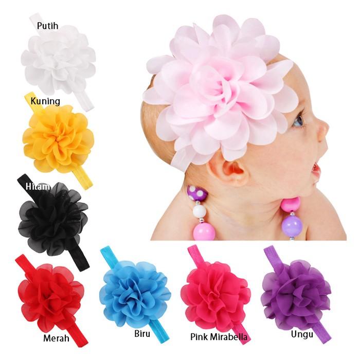 Jual Bandana Bayi / Bando Bayi Cantik / Headband Bayi / Headband Anak ...