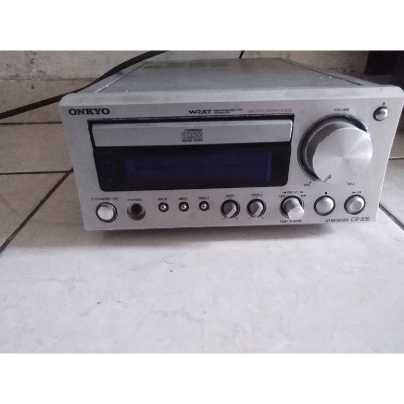 Jual ONKYO AMPLIFIER CD RECEIVER CR-505 / AMLPI MURAH | Shopee Indonesia