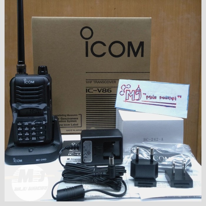 Jual HT ICOM IC V86 ORIGINAL VHF | Shopee Indonesia