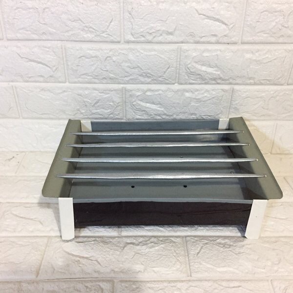 Jual Tempat Panggangan Bakaran Sate Lebar Sedang Besi Tebal 32 x 23 x 6 ...