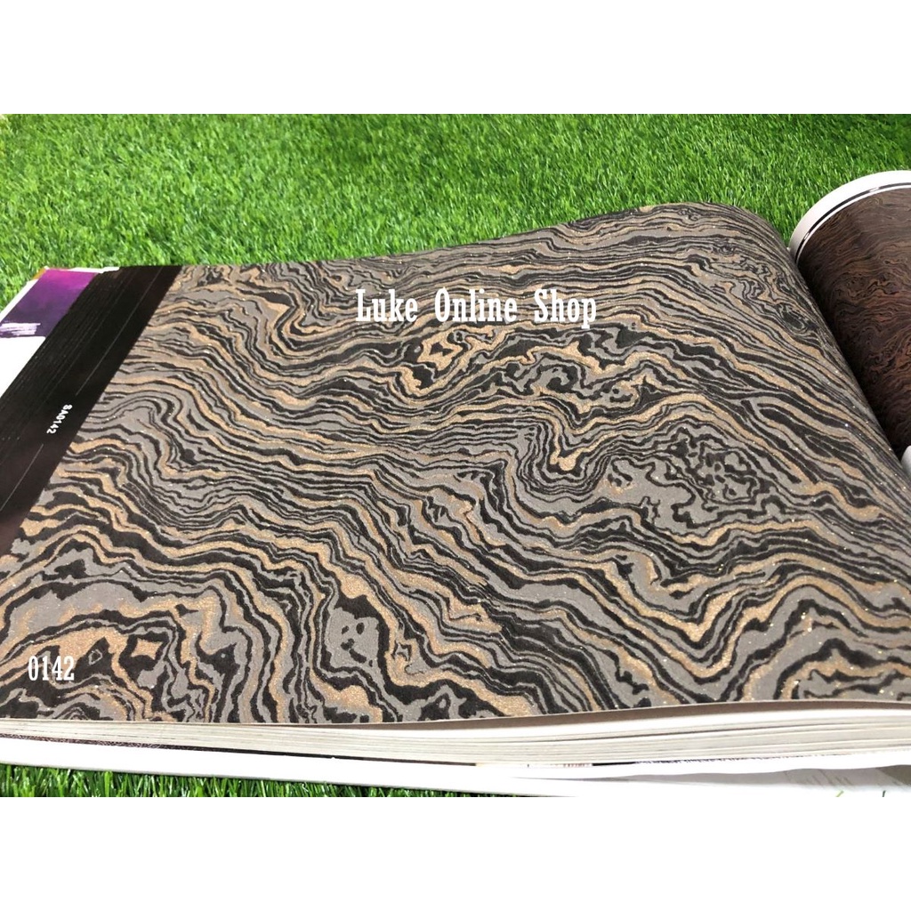 Jual Wallpaper Dinding Motif Abstrak Mewah Abu Putih Hitam Minimalis