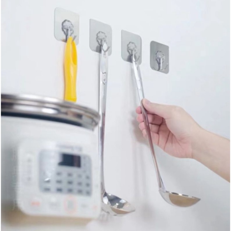 Jual Gantungan ajaib tempel isi 10 pcs - Tempelan dinding kait tembok ...