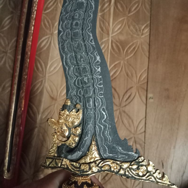Jual keris nogo rojo naga raja kinatah emas asli pamor uler lulut ...