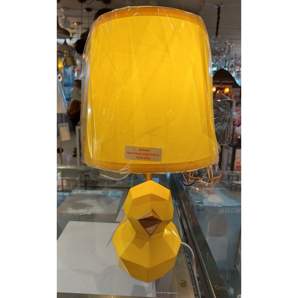 Jual LAMPU MEJA MODEL BEBEK / TABLE LAMP E27 / LAMP DUCK TRAY YELLOW ...