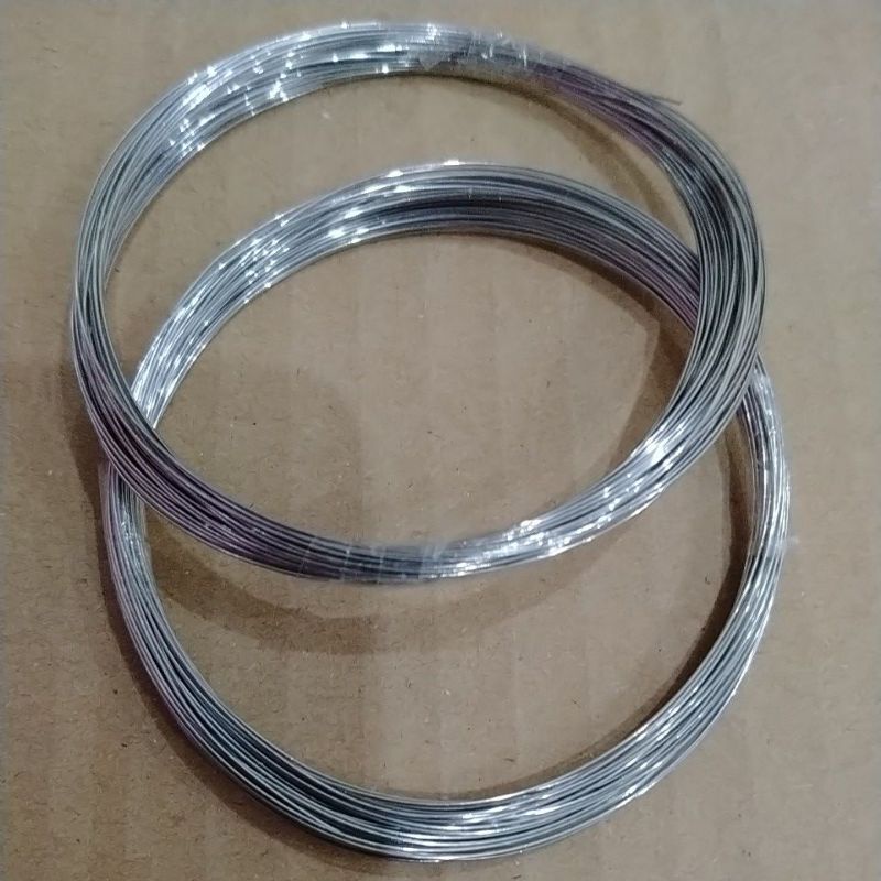Jual Kawat Stainless 304 Soft Size 0.3mm, 0.4mm,0,5mm 10meter | Shopee ...