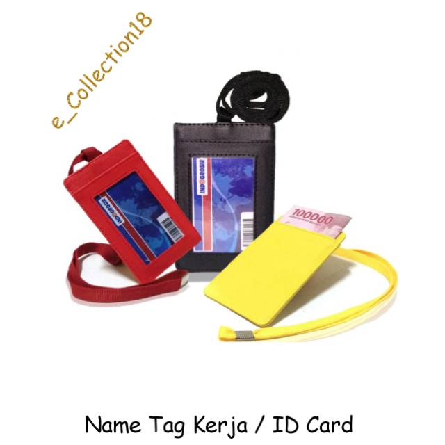 Jual Name Tag kerja/Name ID Card /Name Tag Kantor | Shopee Indonesia