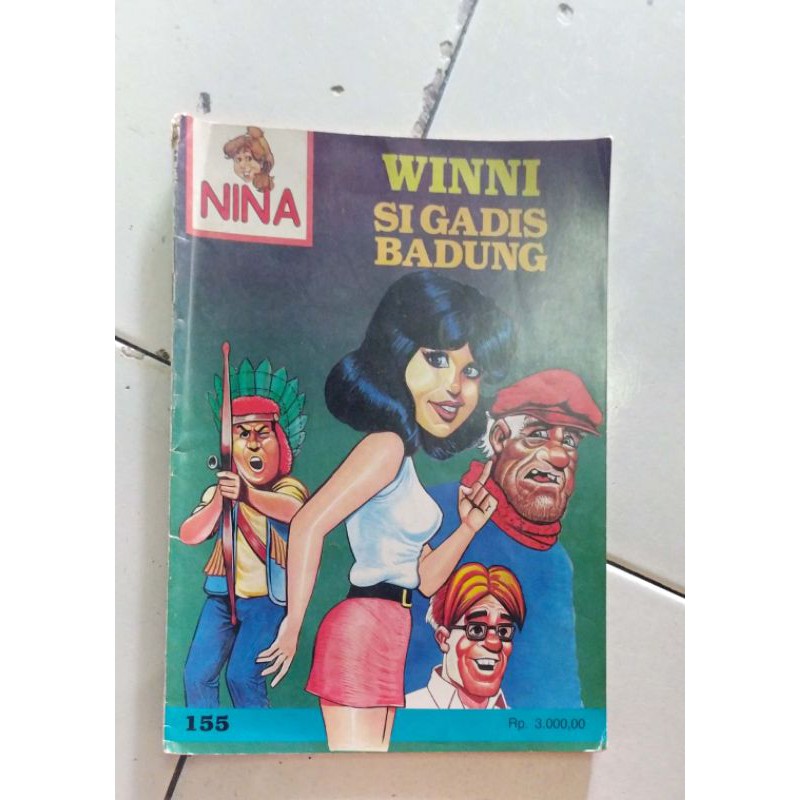 Jual KOMIK NINA BEKAS LANGKA WINNI SI GADIS BADUNG | Shopee Indonesia