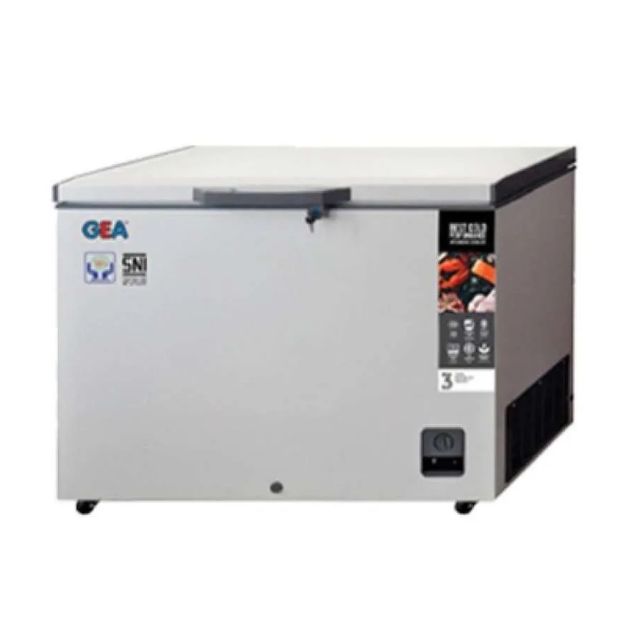 Jual SATMESIN GEA AB-506-R CHEST FREEZER CAP 420LV 165WATT REFR. R600A ...