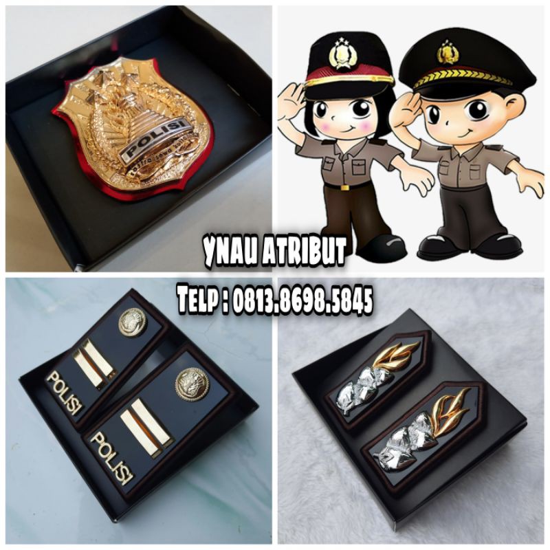 Jual Pangkat Iptu Polri + Monogram Polri + Kewenangan Polri | Shopee ...