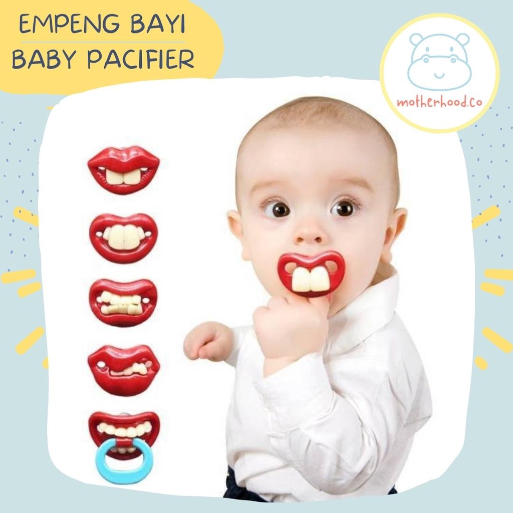 Jual Empeng dot bayi model gigi / empeng bayi lucu | Shopee Indonesia