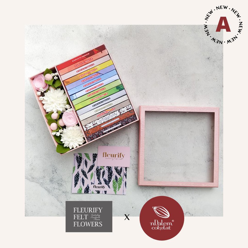Jual Gift Box - Hampers - Hampers Wisuda - Hadiah Ulang Tahun - Cokelat nDalem X Fleurify ...