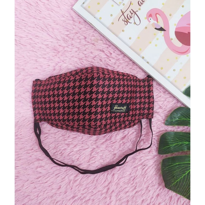 Jual masker kain 3d, masker kain 3ply , masker kain headloop 3 lapis ...