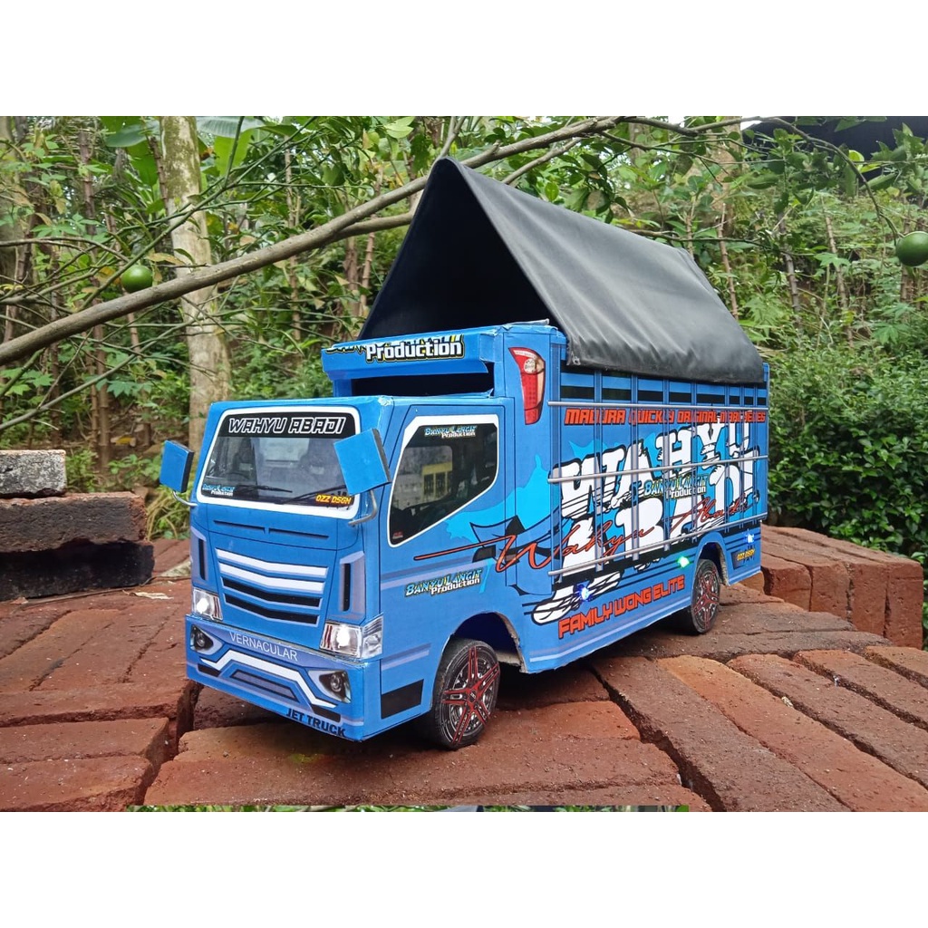 Jual mainan anak dan koleksi miniatur trek truk truck oleng ukuran 35cm ...