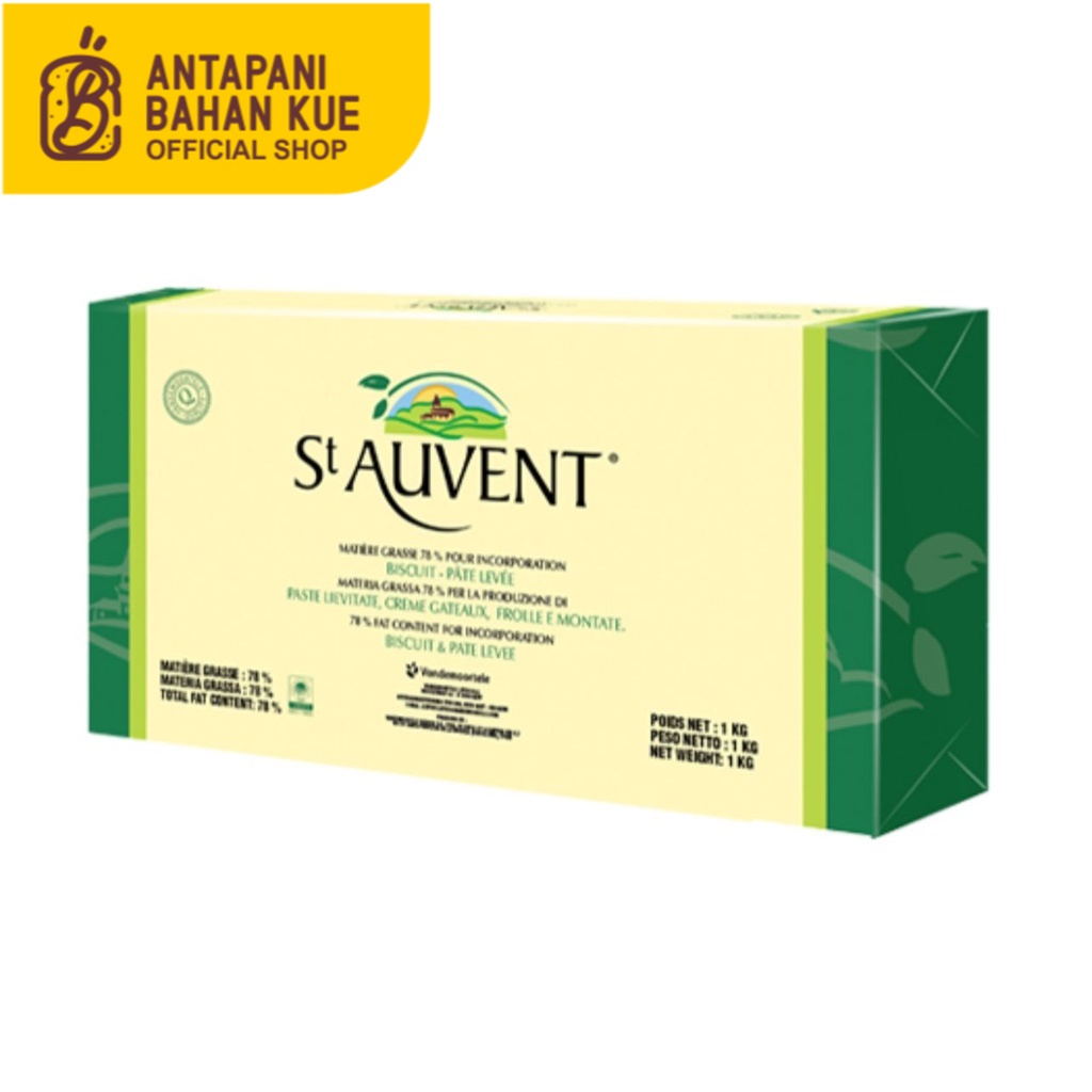 Jual St Auvent Unsalted Butter 1kg | Shopee Indonesia