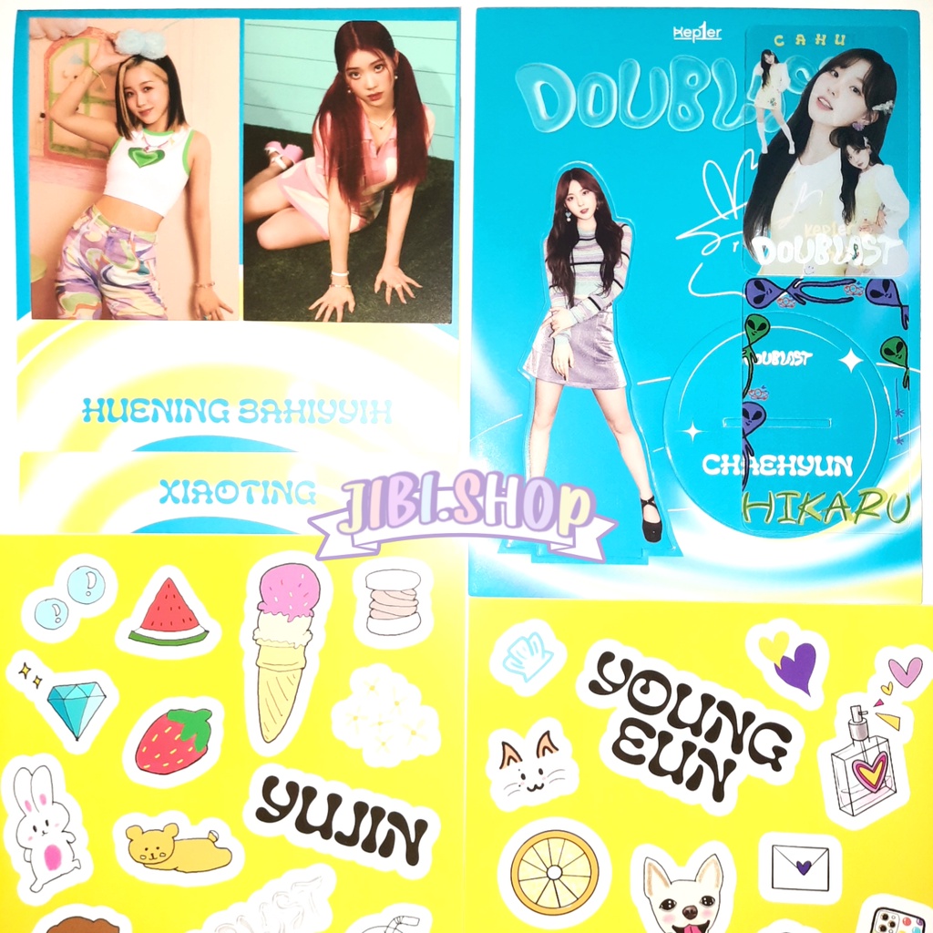 Jual [sharing] kep1er doublast official album goods chaehyun xiaoting hikaru youngeun yujin ...