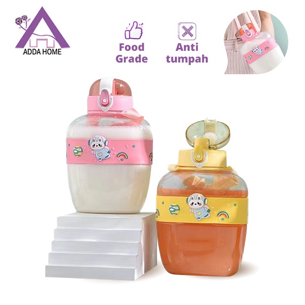 Jual Botol Air Minum Anak Desain Lucu Anti Tumpah Tahan Jatuh BPA Free ...
