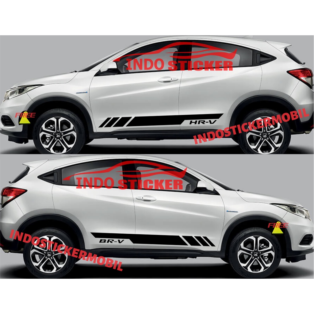 Jual STICKER HRV TERBARU STICKER STIKER MOBIL HONDA HRV BRV SIDE BODY ...