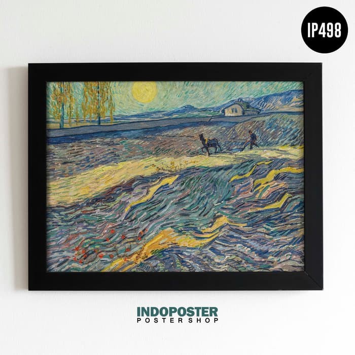 Jual Poster Lukisan Repro Asylum Window Vincent Van Gogh PIPIMOCI ...