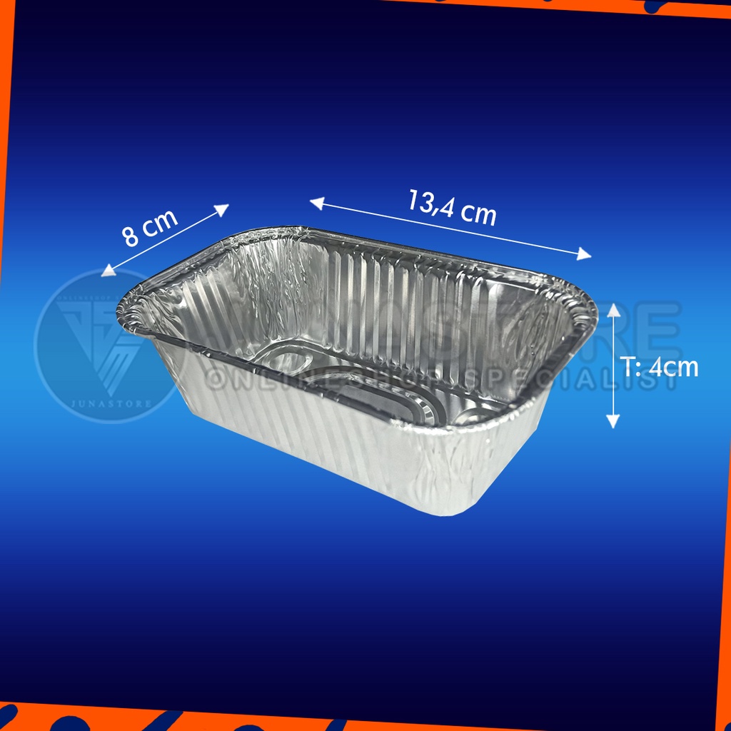 Jual Alumunium foil tray OX 250 (10 pcs) | Shopee Indonesia