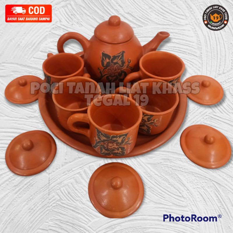 Jual Poci tanah liat khas tegal 19 (Gelas lurus) | Shopee Indonesia