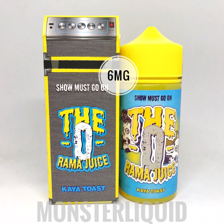 Jual THE O RAMA JUICE KAYA TOAST BY PODA X FATRIIO 6MG 100ML | Shopee ...