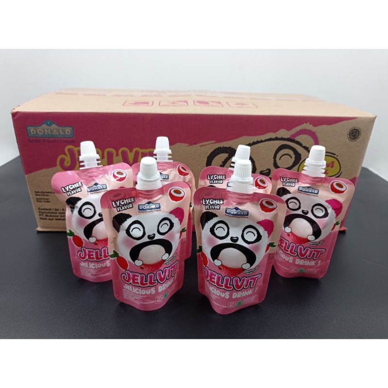 Jual DONALD JELLY VIT 70ML ( SATU PACK ISI 10) | Shopee Indonesia