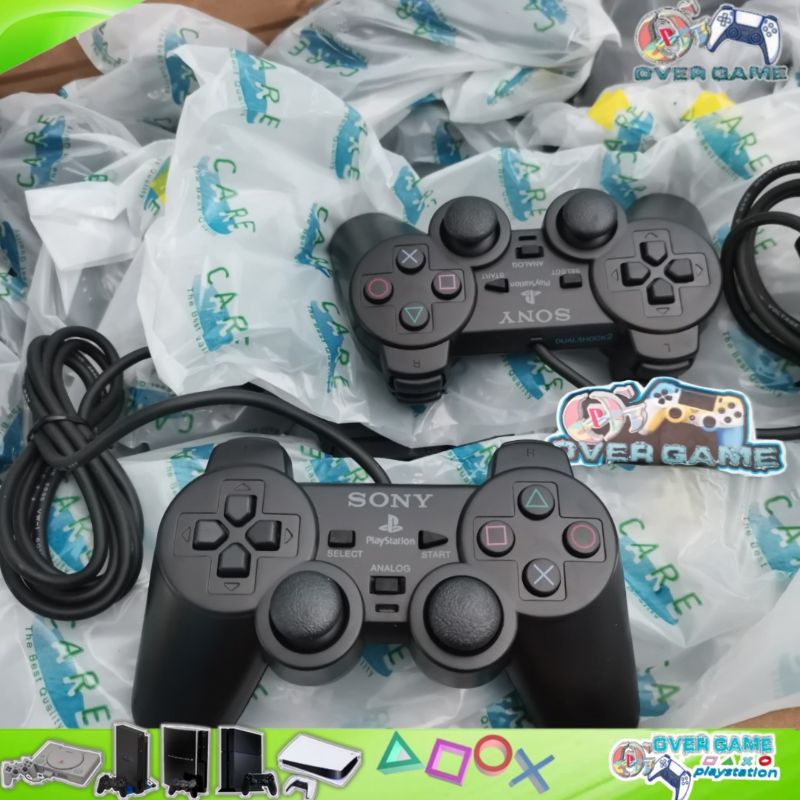 Jual STIK PS2 ORI PABRIK Hitam POLOS BARU | Shopee Indonesia