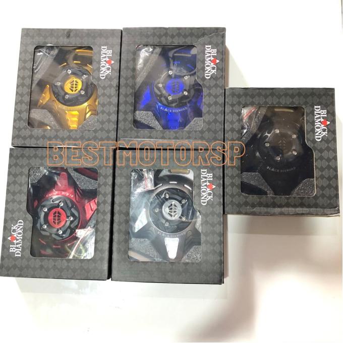 Jual Tutup Cvt Nmax 2019 Nmax Old Cvt Variasi Black Diamond Full Cnc ...