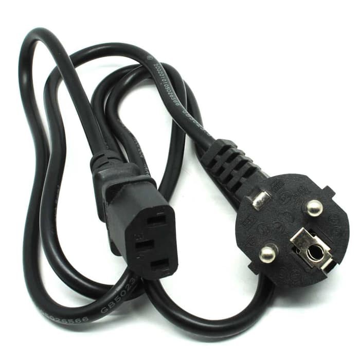 Jual Kabel Power AC/Cord PC / Komputer / CPU / Printer / UPS / Power ...