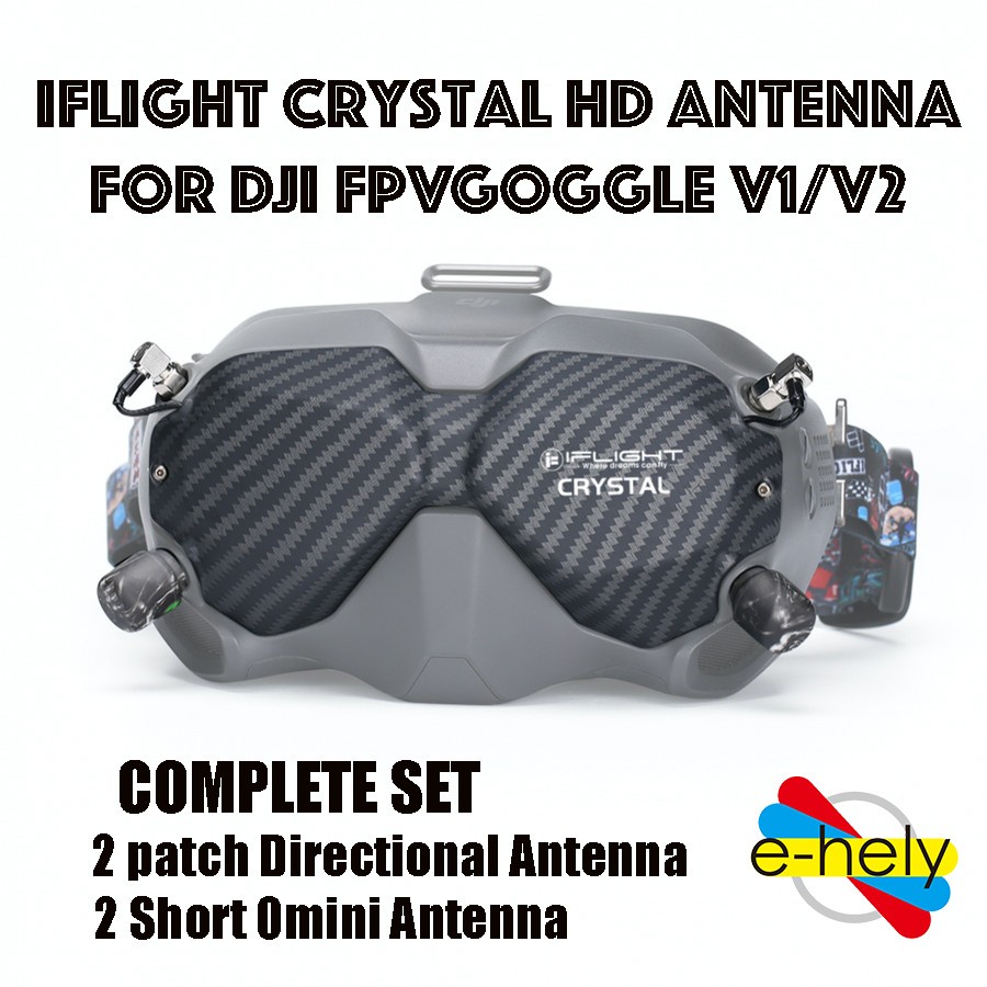 Jual Iflight Crystal HD Patch 5.8GHz Directional Antenna Complete Set ...