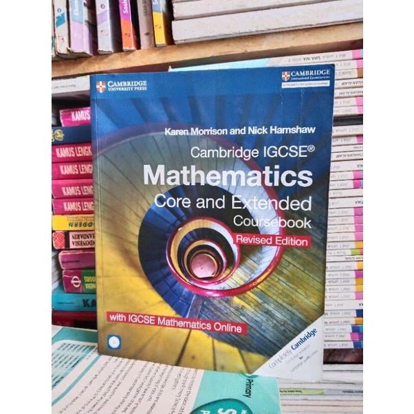 Jual Buku Cambridge Igcse Mathematics Core And Extended Coursebook Shopee Indonesia