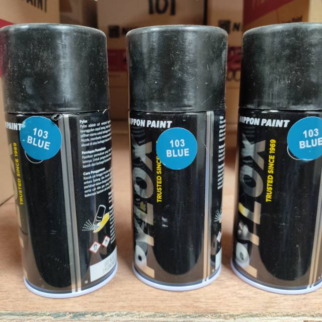 Jual CAT PYLOX PILOX BIRU BLUE 103 300CC NIPPON PAINT # | Shopee Indonesia