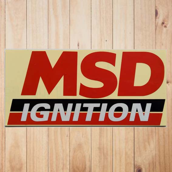 Jual Stiker MSD Ignition red black and white | Shopee Indonesia