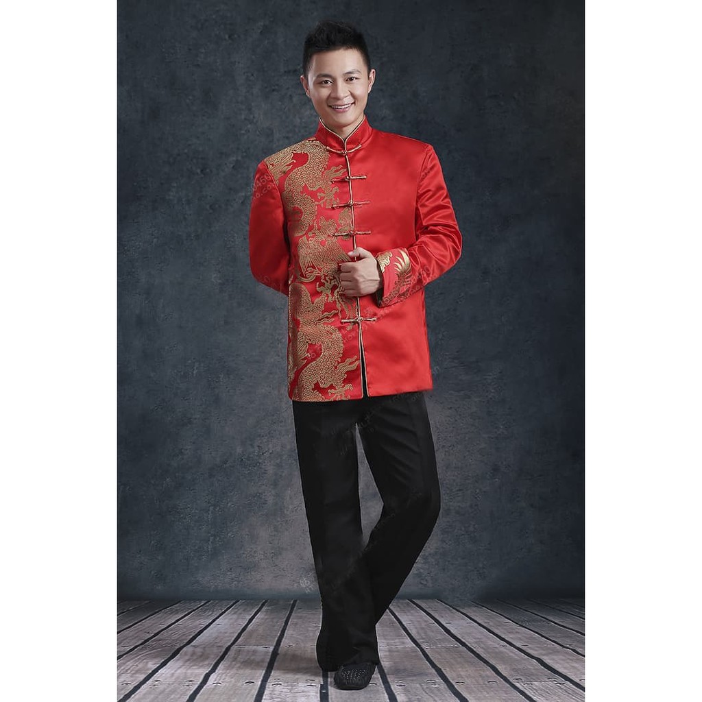 Jual Cheongsam Pria/Barang Pernikahan/Sangjit/Shuang Xi /Wedding ( CP ...