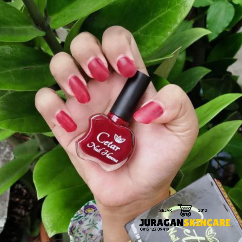 Jual TUFFAH dan CETAR Nail Henna Kemasan 10 mL Hena Kuku Halal dan Sah ...