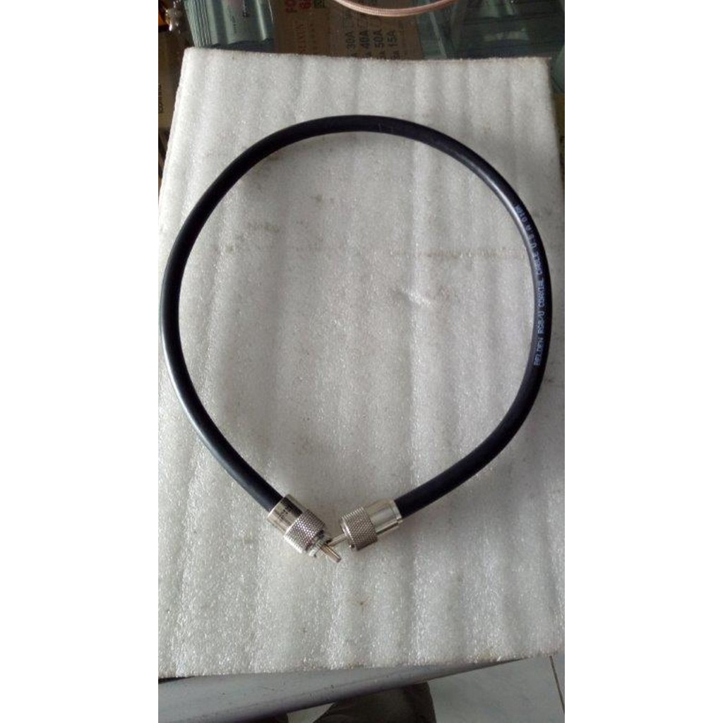 Jual Jual Kabel jumper Antena HT RIG RG 8 Belden Konektor Marusin Rusia Berkualitas | Shopee ...