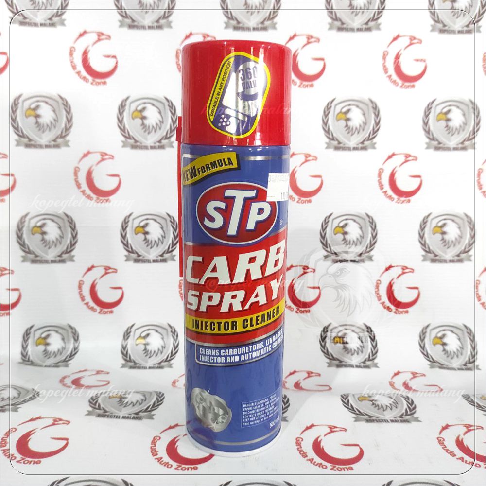 Jual STP Carb Spray Injector Cleaner 500ml 11341bk | Shopee Indonesia