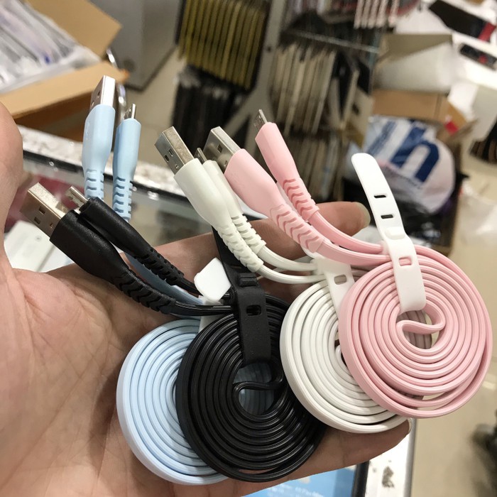 Jual KABEL DATA MICRO USB TYPE B SUPPORT FAST CHARGING DATA CABLE ...