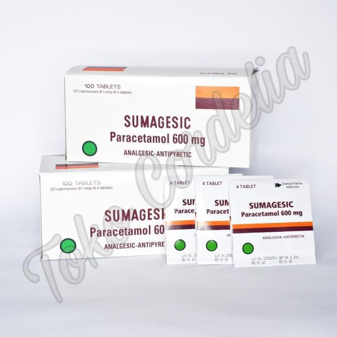 Jual Sumagesic Paracetamol 600 mg Per Box Isi 100 Tablet | Shopee Indonesia