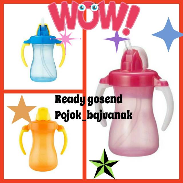 Jual Pigeon Petite Straw Bottle 150 ml / Botol Pigeon Straw 150 ml ...