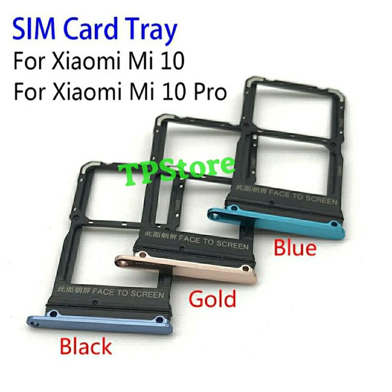 Jual Sim Tray Mi 10 Dual Sim | Shopee Indonesia