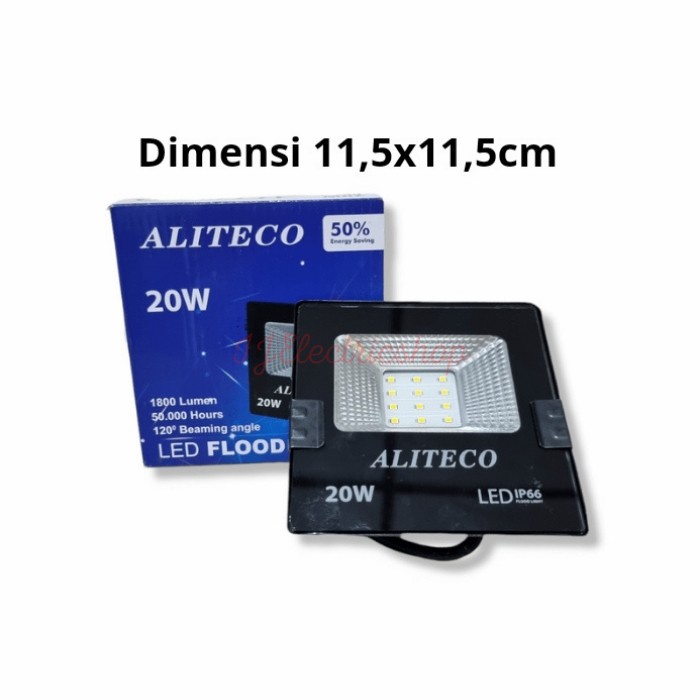 Jual KAP LED 20 WATT LED FLOOD LIGHT 20 WATT LAMPU SOROT 20 WATT 20W ...