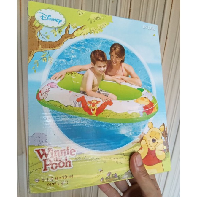 Jual Intex - Winnie the pooh boat - perahu karet anak | Shopee Indonesia