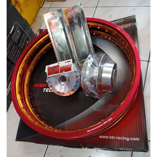 Jual Velg TDR supra 125, blade dan cs1 satu set | Shopee Indonesia