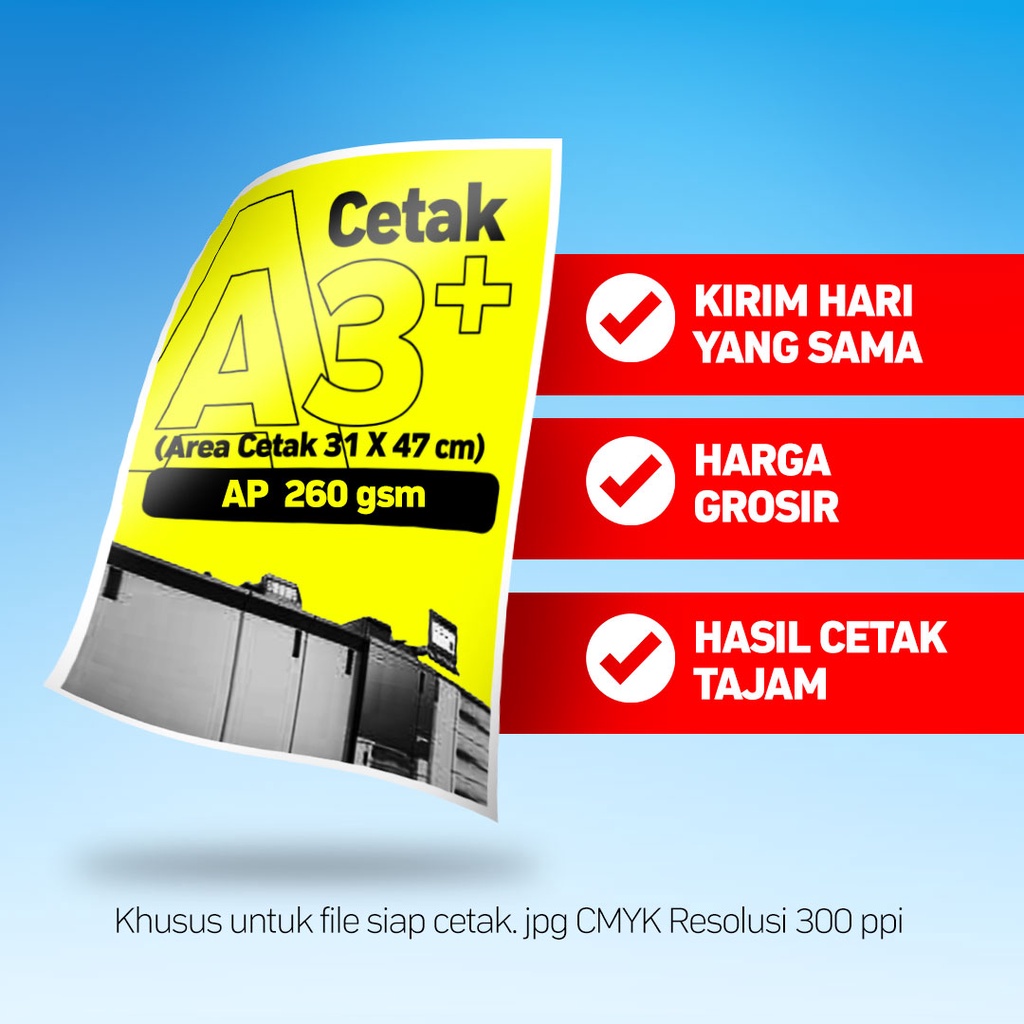 Jual Cetak A3+ Art Paper 260 (tanpa potong) | Shopee Indonesia