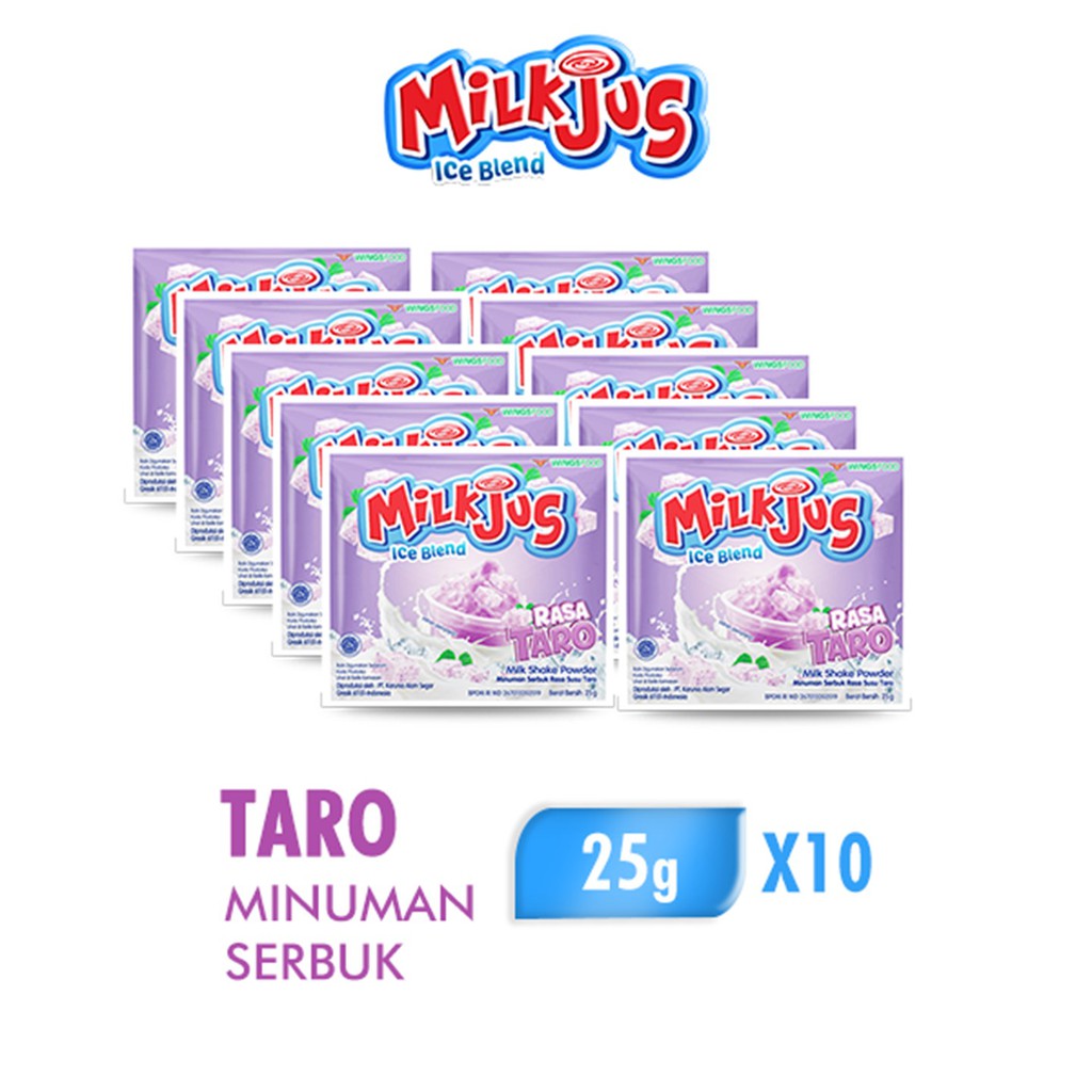 Jual Milkjus Taro 25 gr isi 10 pcs | Shopee Indonesia