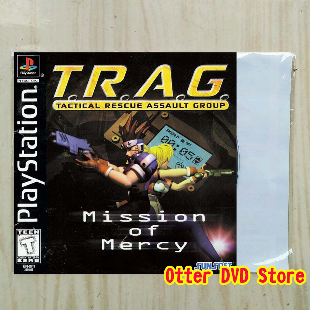 Jual Kaset CD Game Ps1 Ps 1 TRAG T.R.A.G - Tactical Rescue Assault ...