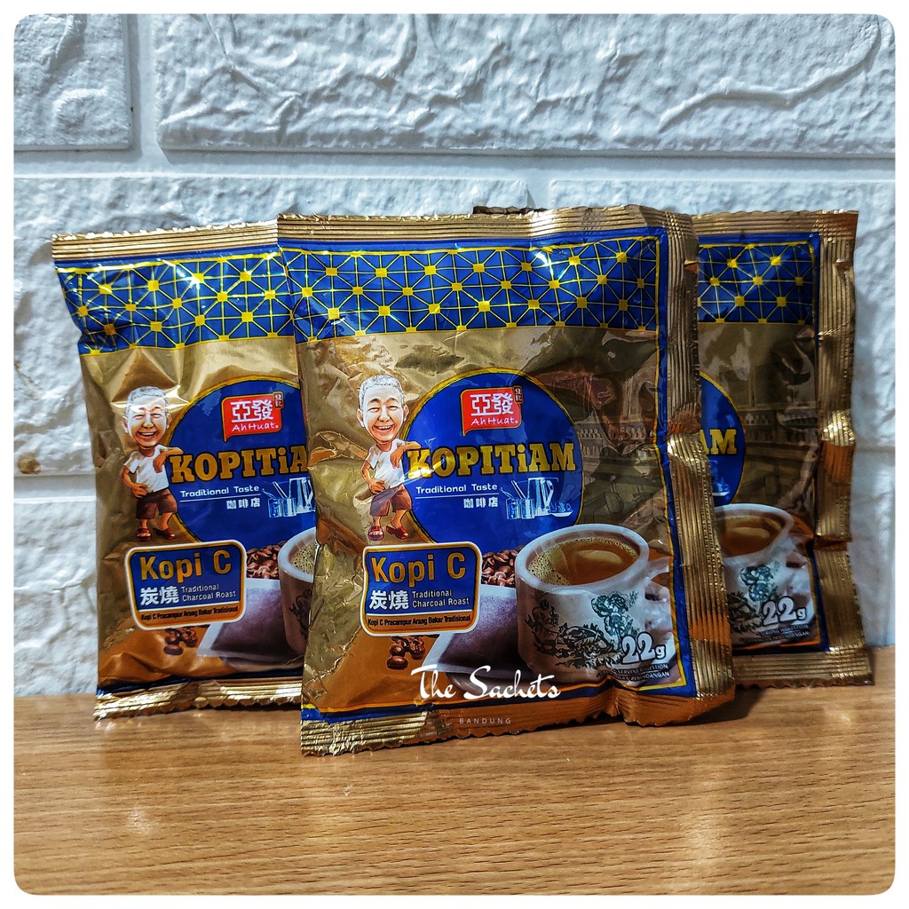 Jual Ah Huat Kopitiam Kopi C Sachet | Shopee Indonesia
